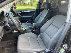 Black Audi A3 2007 in Riga, with an engine capacity of 2.00 L and mileage of 315 thousand km for 2800 €, photo 6 on AUTOMOTO.COM.LV