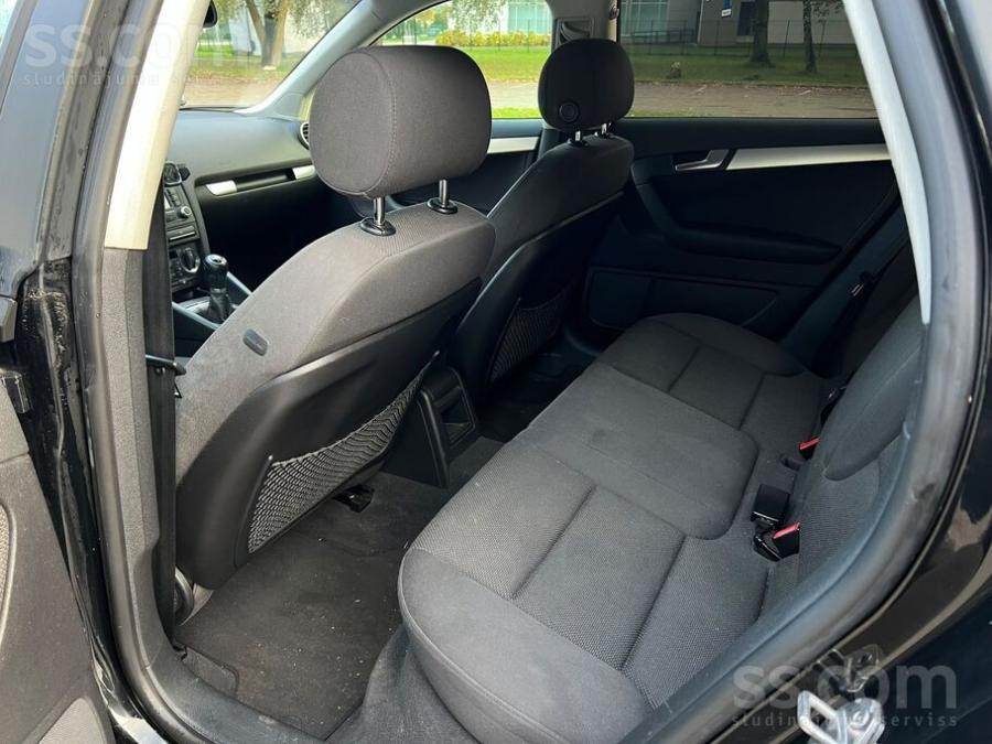 Black Audi A3 2007 in Riga, with an engine capacity of 2.00 L and mileage of 315 thousand km for 2800 €, photo 10 on AUTOMOTO.COM.LV