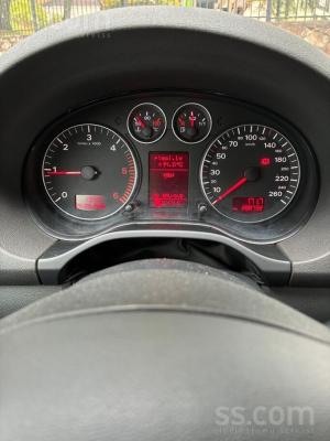 Black Audi A3 2007 in Valmiera, with an engine capacity of 2.00 L and mileage of 289 thousand km for 3950 €, photo 9 on AUTOMOTO.COM.LV