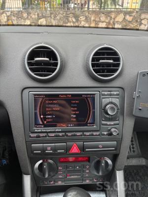 Black Audi A3 2007 in Valmiera, with an engine capacity of 2.00 L and mileage of 289 thousand km for 3950 €, photo 13 on AUTOMOTO.COM.LV