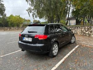 Black Audi A3 2007 in Valmiera, with an engine capacity of 2.00 L and mileage of 289 thousand km for 3950 €, photo 15 on AUTOMOTO.COM.LV