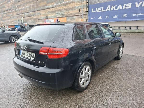 Melns Audi A3 2008 Rīga, ar dzinēja tilpumu 2.00 L un nobraukumu 318 tūkst. km par 5600 €, foto 3 vietnē AUTOMOTO.COM.LV