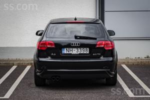 Black Audi A3 2008 in Riga, with an engine capacity of 2.00 L and mileage of 0 thousand km for 6990 €, photo 5 on AUTOMOTO.COM.LV