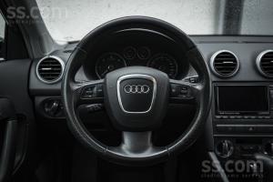 Black Audi A3 2008 in Riga, with an engine capacity of 2.00 L and mileage of 0 thousand km for 6990 €, photo 17 on AUTOMOTO.COM.LV