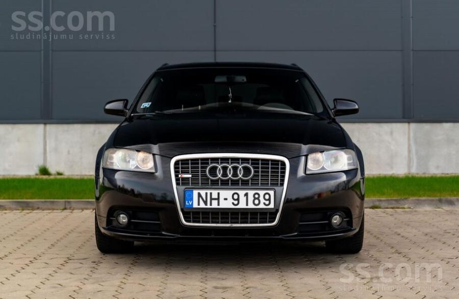 Melns Audi A3 2008 Rīga, ar dzinēja tilpumu 2.00 L un nobraukumu 389 tūkst. km par 4490 €, foto 2 vietnē AUTOMOTO.COM.LV