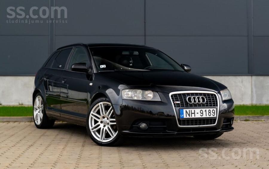 Melns Audi A3 2008 Rīga, ar dzinēja tilpumu 2.00 L un nobraukumu 389 tūkst. km par 4490 €, foto 3 vietnē AUTOMOTO.COM.LV
