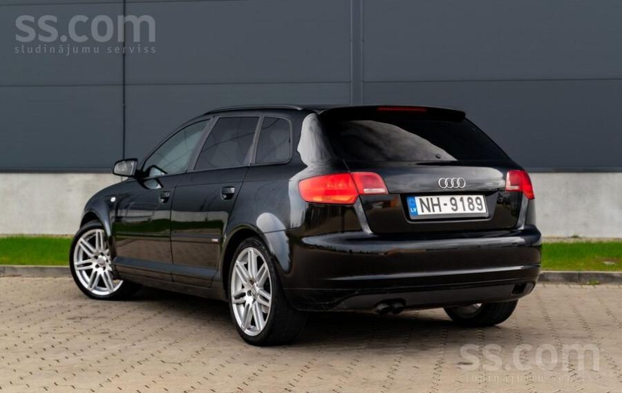 Melns Audi A3 2008 Rīga, ar dzinēja tilpumu 2.00 L un nobraukumu 389 tūkst. km par 4490 €, foto 4 vietnē AUTOMOTO.COM.LV