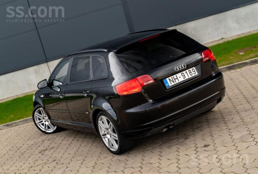 Melns Audi A3 2008 Rīga, ar dzinēja tilpumu 2.00 L un nobraukumu 389 tūkst. km par 4490 €, foto 5 vietnē AUTOMOTO.COM.LV