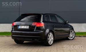 Melns Audi A3 2008 Rīga, ar dzinēja tilpumu 2.00 L un nobraukumu 389 tūkst. km par 4490 €, foto 7 vietnē AUTOMOTO.COM.LV