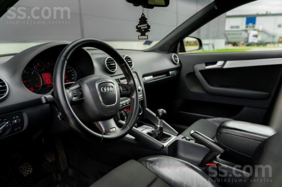 Melns Audi A3 2008 Rīga, ar dzinēja tilpumu 2.00 L un nobraukumu 389 tūkst. km par 4490 €, foto 12 vietnē AUTOMOTO.COM.LV