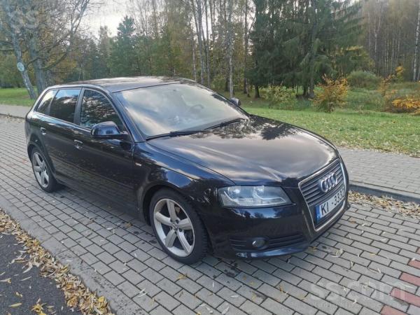 Melns Audi A3 2008 Rīga, ar dzinēja tilpumu 2.00 L un nobraukumu 303 tūkst. km par 4700 €, foto 2 vietnē AUTOMOTO.COM.LV