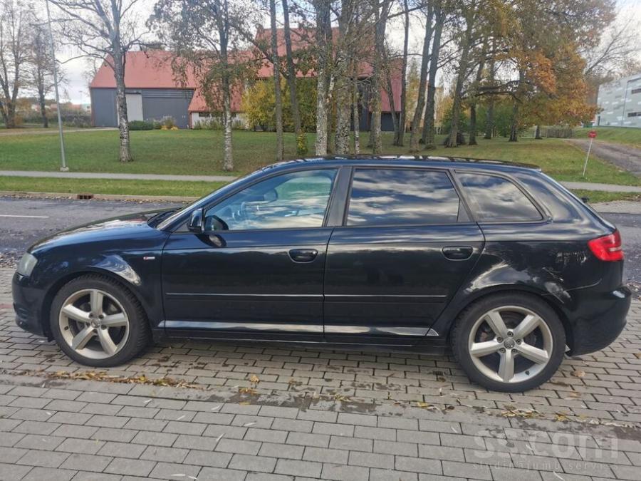 Melns Audi A3 2008 Rīga, ar dzinēja tilpumu 2.00 L un nobraukumu 303 tūkst. km par 4700 €, foto 3 vietnē AUTOMOTO.COM.LV