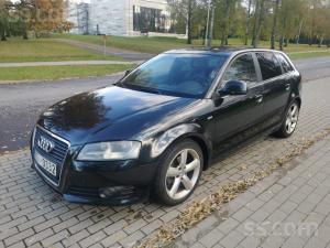 Melns Audi A3 2008 Rīga, ar dzinēja tilpumu 2.00 L un nobraukumu 303 tūkst. km par 4700 €, foto 4 vietnē AUTOMOTO.COM.LV