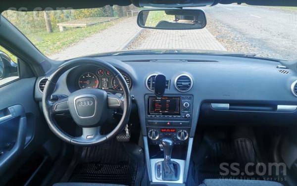 Melns Audi A3 2008 Rīga, ar dzinēja tilpumu 2.00 L un nobraukumu 303 tūkst. km par 4700 €, foto 7 vietnē AUTOMOTO.COM.LV