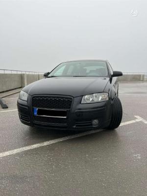 Black Audi A3 2008 in Vilnius, with an engine capacity of 1.90 L and mileage of 302 thousand km for 3050 €, photo  on AUTOMOTO.COM.LV
