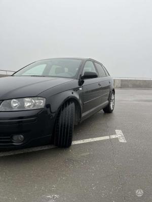 Black Audi A3 2008 in Vilnius, with an engine capacity of 1.90 L and mileage of 302 thousand km for 3050 €, photo 3 on AUTOMOTO.COM.LV