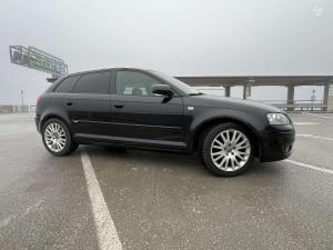 Black Audi A3 2008 in Vilnius, with an engine capacity of 1.90 L and mileage of 302 thousand km for 3050 €, photo 5 on AUTOMOTO.COM.LV