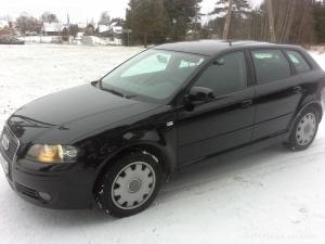 Black Audi A3 2008 in Rezekne, with an engine capacity of 1.90 L and mileage of 310 thousand km for 3450 €, photo  on AUTOMOTO.COM.LV