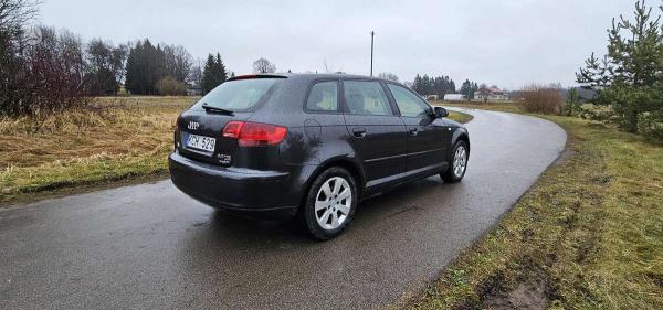 Black Audi A3 2008 in Panevezys, with an engine capacity of 2.00 L and mileage of 378 thousand km for 4500 €, photo 3 on AUTOMOTO.COM.LV