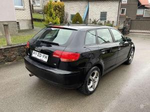 Black Audi A3 2008 in Raseiniai, with an engine capacity of 1.60 L and mileage of 196 thousand km for 3200 €, photo 5 on AUTOMOTO.COM.LV