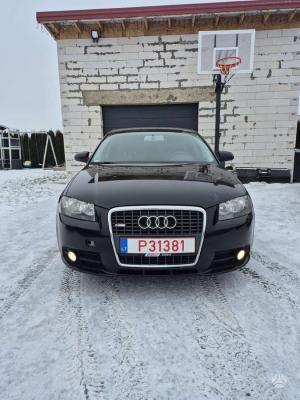 Melns Audi A3 2008 Vilkaviškis, ar dzinēja tilpumu 1.97 L un nobraukumu 239 tūkst. km par 3950 €, foto  vietnē AUTOMOTO.COM.LV