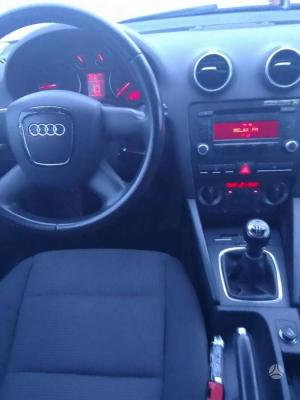 Black Audi A3 2008 in Siauliai, with an engine capacity of 1.90 L and mileage of 310 thousand km for 2577 €, photo 9 on AUTOMOTO.COM.LV