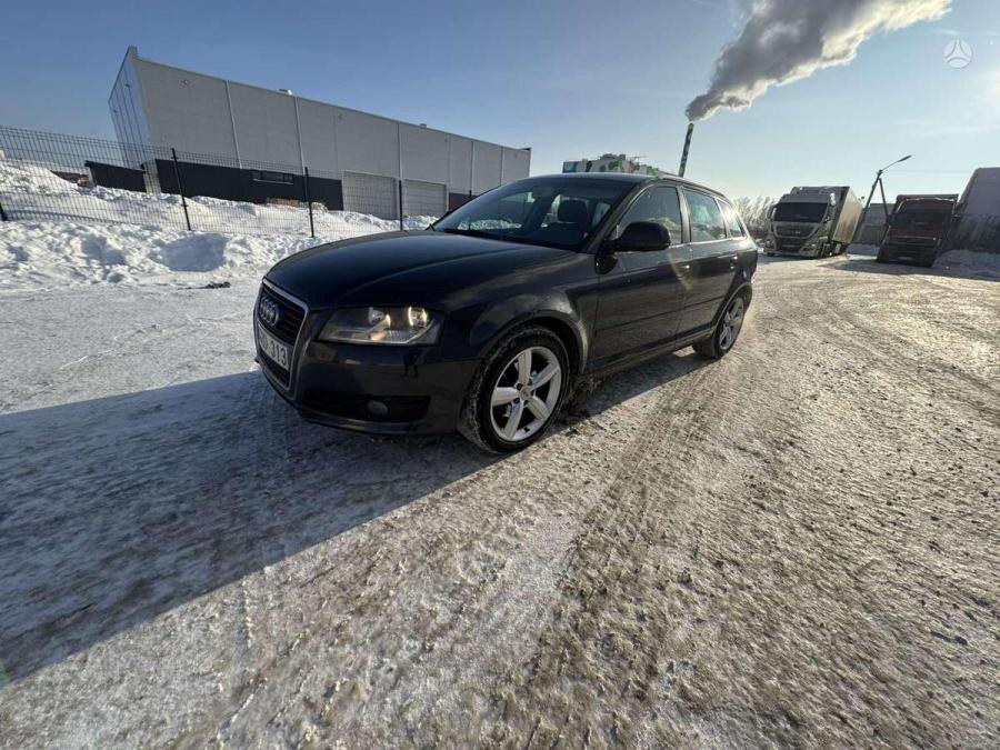 Melns Audi A3 2008 Kauņa, ar dzinēja tilpumu 1.97 L un nobraukumu 278 tūkst. km par 3750 €, foto 1 vietnē AUTOMOTO.COM.LV