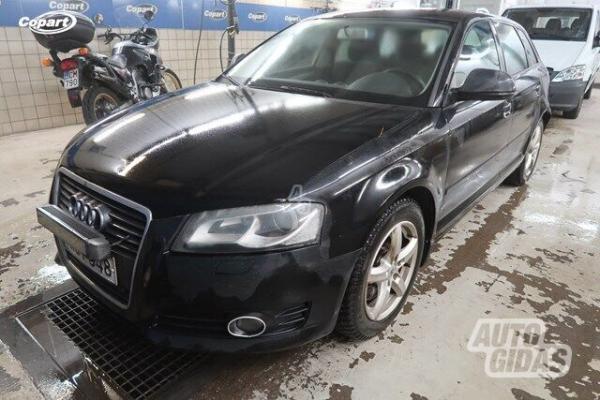 Melns Audi A3 2008 Kauņa, ar dzinēja tilpumu 2.00 L un nobraukumu 390 tūkst. km par 2550 €, foto 2 vietnē AUTOMOTO.COM.LV