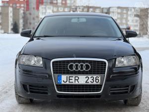 Black Audi A3 2008 in Kaisiadorys, with an engine capacity of 1.90 L and mileage of 320 thousand km for 3100 €, photo 2 on AUTOMOTO.COM.LV