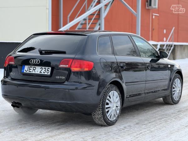 Melns Audi A3 2008 Kaišiadorys, ar dzinēja tilpumu 1.90 L un nobraukumu 320 tūkst. km par 3100 €, foto 3 vietnē AUTOMOTO.COM.LV