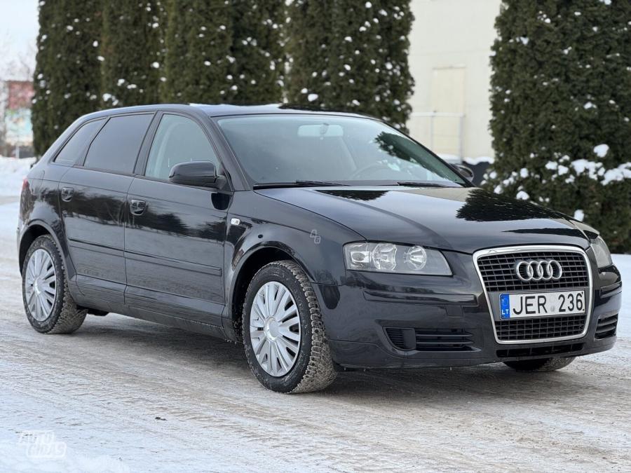 Black Audi A3 2008 in Kaisiadorys, with an engine capacity of 1.90 L and mileage of 320 thousand km for 3100 €, photo 5 on AUTOMOTO.COM.LV