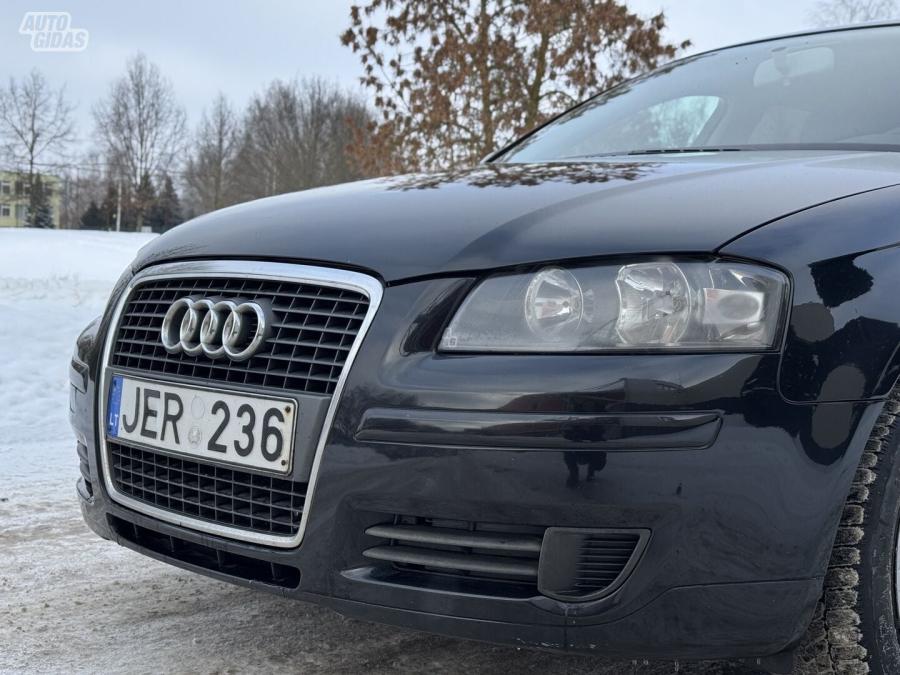 Black Audi A3 2008 in Kaisiadorys, with an engine capacity of 1.90 L and mileage of 320 thousand km for 3100 €, photo 8 on AUTOMOTO.COM.LV