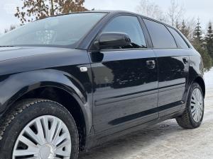 Black Audi A3 2008 in Kaisiadorys, with an engine capacity of 1.90 L and mileage of 320 thousand km for 3100 €, photo 14 on AUTOMOTO.COM.LV