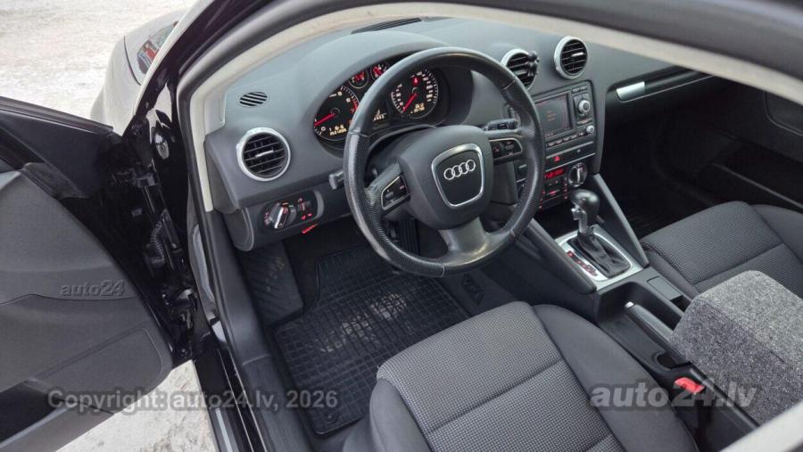 Melns Audi A3 2008 Tallina, ar dzinēja tilpumu 2.00 L un nobraukumu 231 tūkst. km par 5900 €, foto 5 vietnē AUTOMOTO.COM.LV