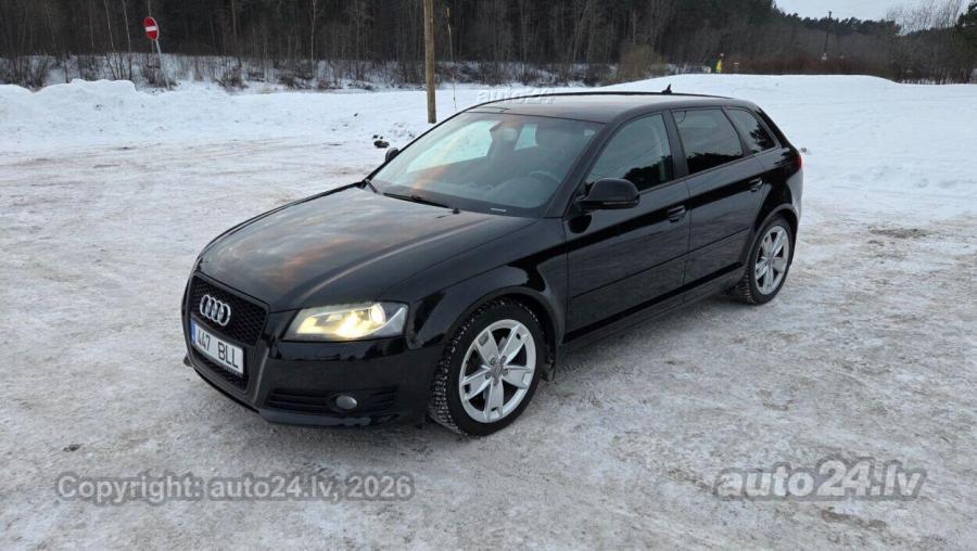 Melns Audi A3 2008 Tallina, ar dzinēja tilpumu 2.00 L un nobraukumu 231 tūkst. km par 5900 €, foto 6 vietnē AUTOMOTO.COM.LV