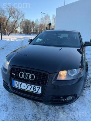 Black Audi A3 2008 in Riga, with an engine capacity of 1.80 L and mileage of 278 thousand km for 5300 €, photo 4 on AUTOMOTO.COM.LV