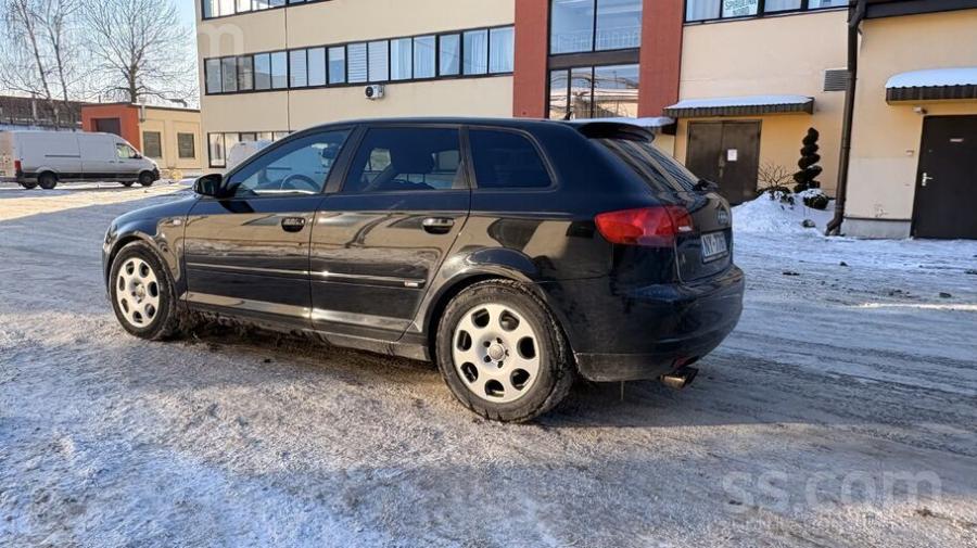 Black Audi A3 2008 in Riga, with an engine capacity of 1.80 L and mileage of 278 thousand km for 5300 €, photo 10 on AUTOMOTO.COM.LV