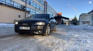 Black Audi A3 2008 in Riga, with an engine capacity of 1.80 L and mileage of 278 thousand km for 5300 €, photo 12 on AUTOMOTO.COM.LV