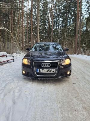 Black Audi A3 2008 in Tukums, with an engine capacity of 1.90 L and mileage of 384 thousand km for 3000 €, photo  on AUTOMOTO.COM.LV