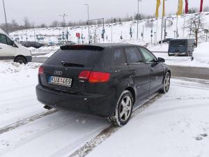 Black Audi A3 2008 in Vilnius, with an engine capacity of 1.90 L and mileage of 324 thousand km for 3000 €, photo 5 on AUTOMOTO.COM.LV