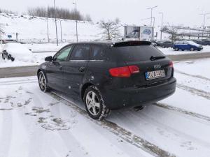 Black Audi A3 2008 in Vilnius, with an engine capacity of 1.90 L and mileage of 324 thousand km for 3000 €, photo 6 on AUTOMOTO.COM.LV