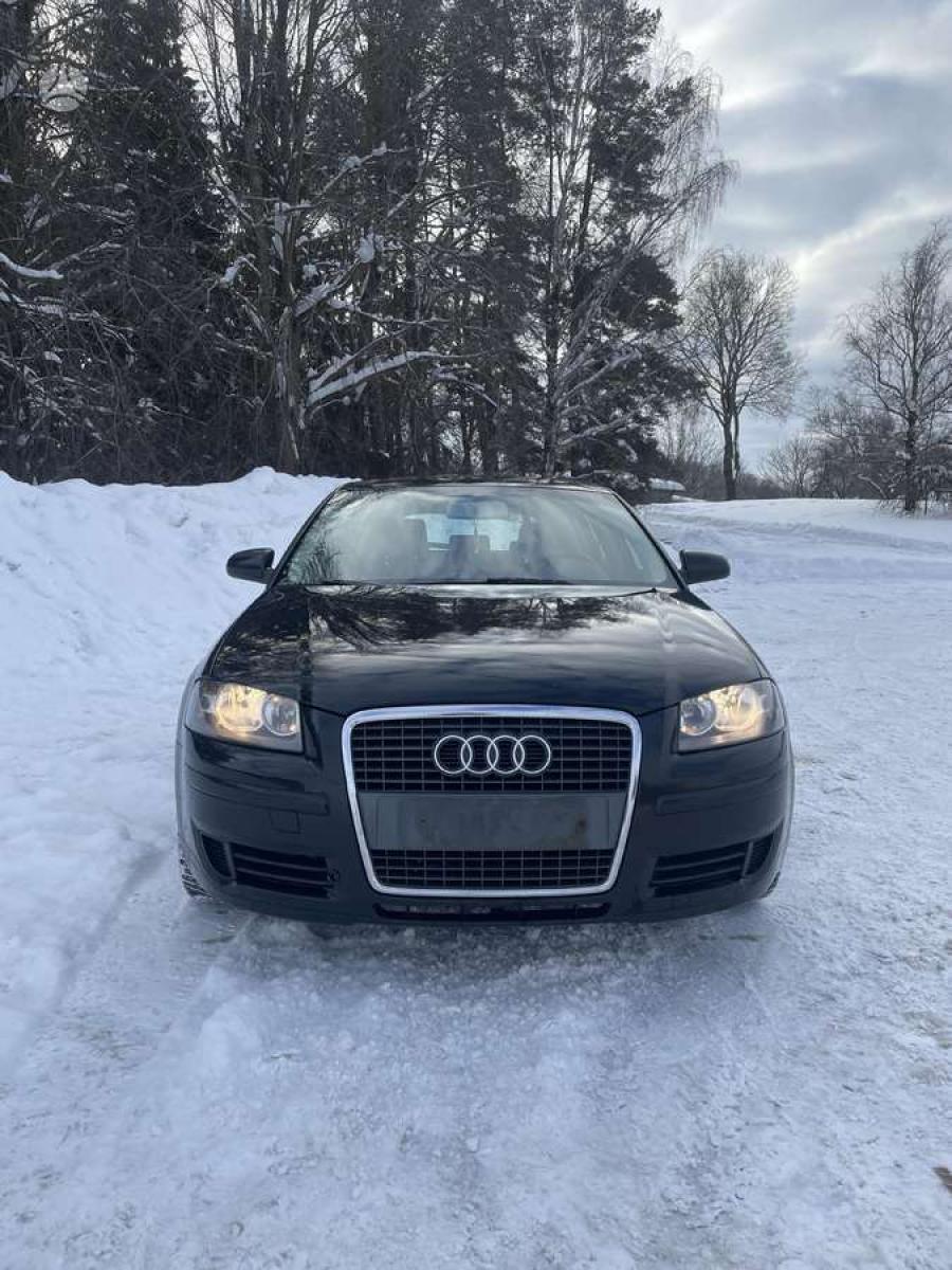 Black Audi A3 2008 in Siauliai, with an engine capacity of 1.90 L and mileage of 340 thousand km for 2550 €, photo 2 on AUTOMOTO.COM.LV