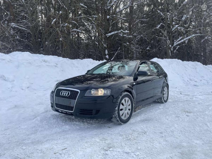 Black Audi A3 2008 in Siauliai, with an engine capacity of 1.90 L and mileage of 340 thousand km for 2550 €, photo 3 on AUTOMOTO.COM.LV