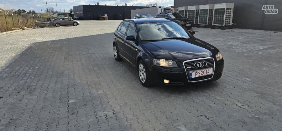 Black Audi A3 2008 in Kaunas, with an engine capacity of 2.00 L and mileage of 320 thousand km for 3650 €, photo 3 on AUTOMOTO.COM.LV