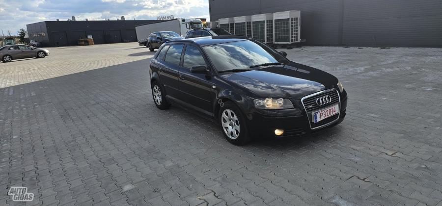 Black Audi A3 2008 in Kaunas, with an engine capacity of 2.00 L and mileage of 320 thousand km for 3650 €, photo 4 on AUTOMOTO.COM.LV