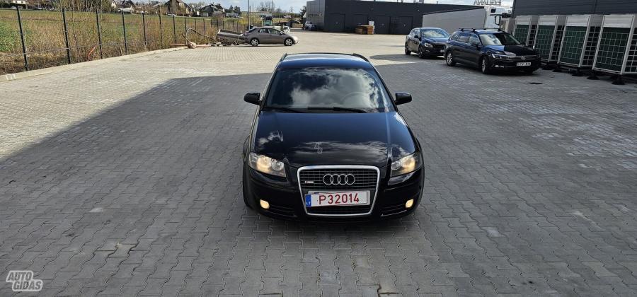 Black Audi A3 2008 in Kaunas, with an engine capacity of 2.00 L and mileage of 320 thousand km for 3650 €, photo 5 on AUTOMOTO.COM.LV