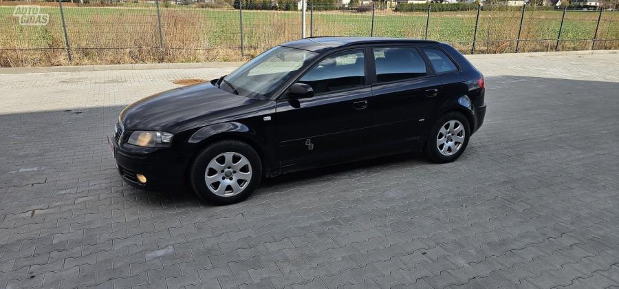 Black Audi A3 2008 in Kaunas, with an engine capacity of 2.00 L and mileage of 320 thousand km for 3650 €, photo 8 on AUTOMOTO.COM.LV