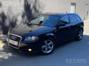 Черный Ауди А3 2008 в Рига, объемом двигателя 2.00 л и пробегом 0 тыс. км за 4199 €, фото  на AUTOMOTO.COM.LV