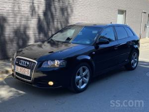 Черный Ауди А3 2008 в Рига, объемом двигателя 2.00 л и пробегом 0 тыс. км за 4199 €, фото 3 на AUTOMOTO.COM.LV