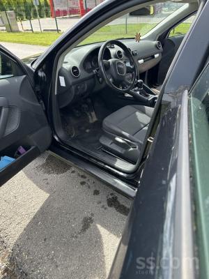 Melns Audi A3 2008 Ogre, ar dzinēja tilpumu 1.90 L un nobraukumu 288 tūkst. km par 2200 €, foto 7 vietnē AUTOMOTO.COM.LV
